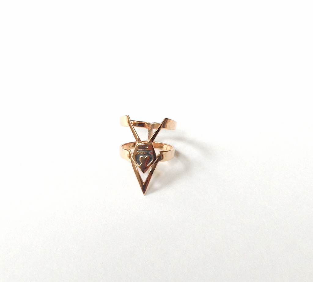 Bronze Root Chakra Ring- Grounding (Slight imperfections) – Jewels of ...