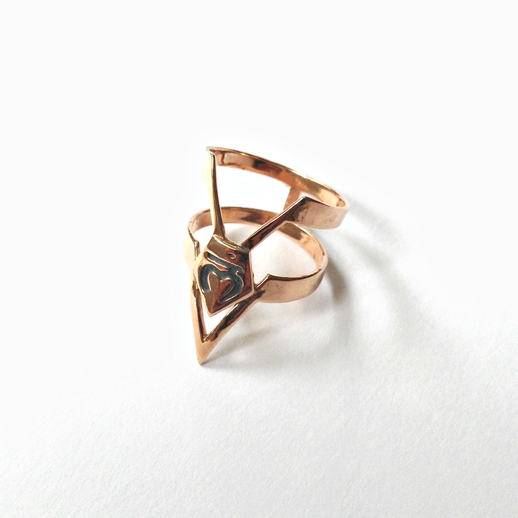 Bronze Root Chakra Ring- Grounding (Slight imperfections) – Jewels of ...